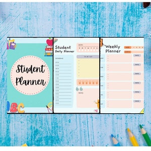 Student Planner for Your Student Every School Days - Etsy