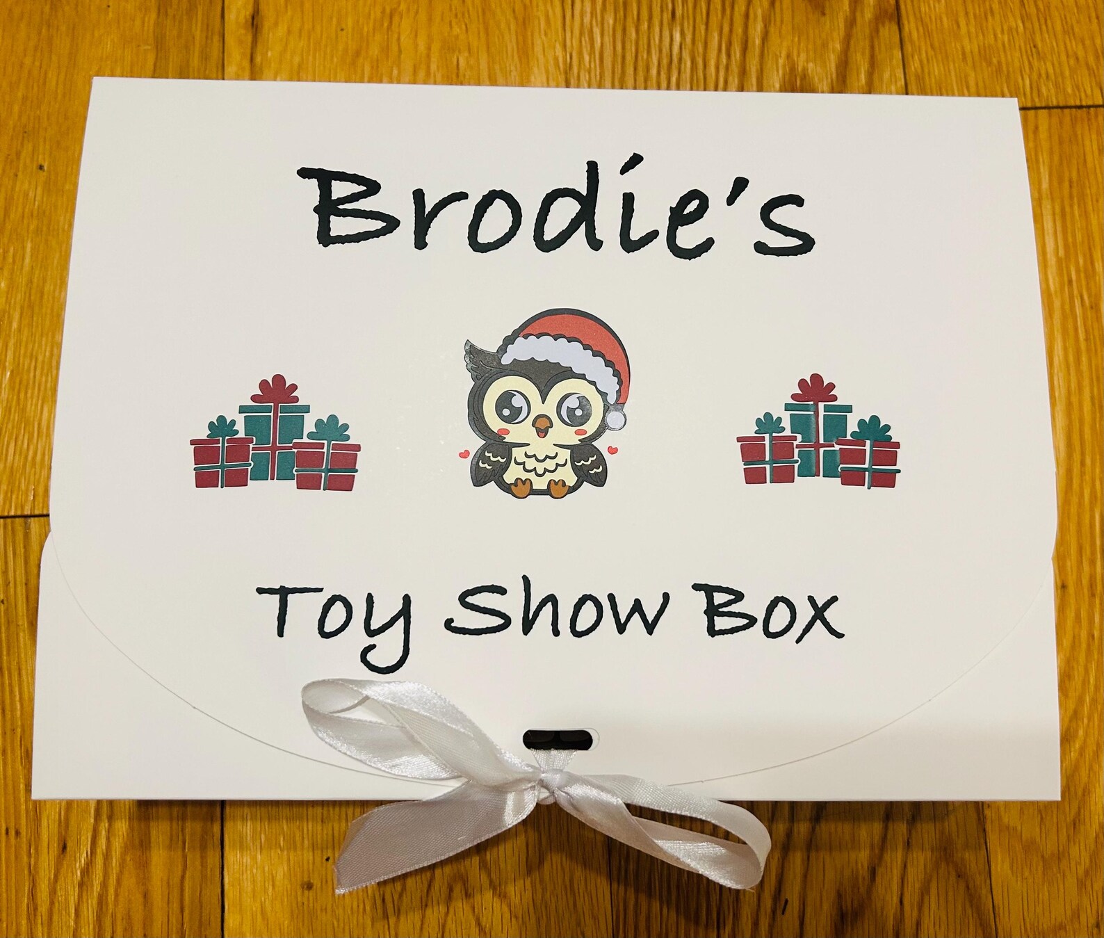 Personalised Toy Show Box - Etsy