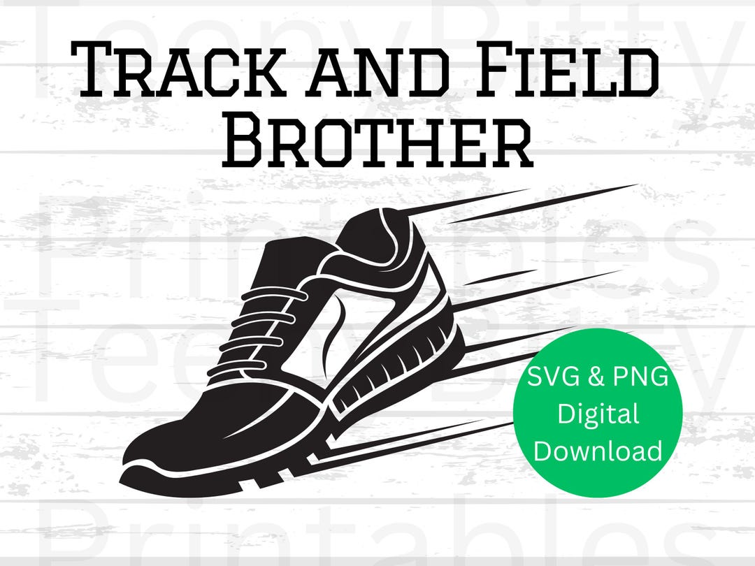 Track and Field SVG, Track and Field PNG, Track and Field Brother ...