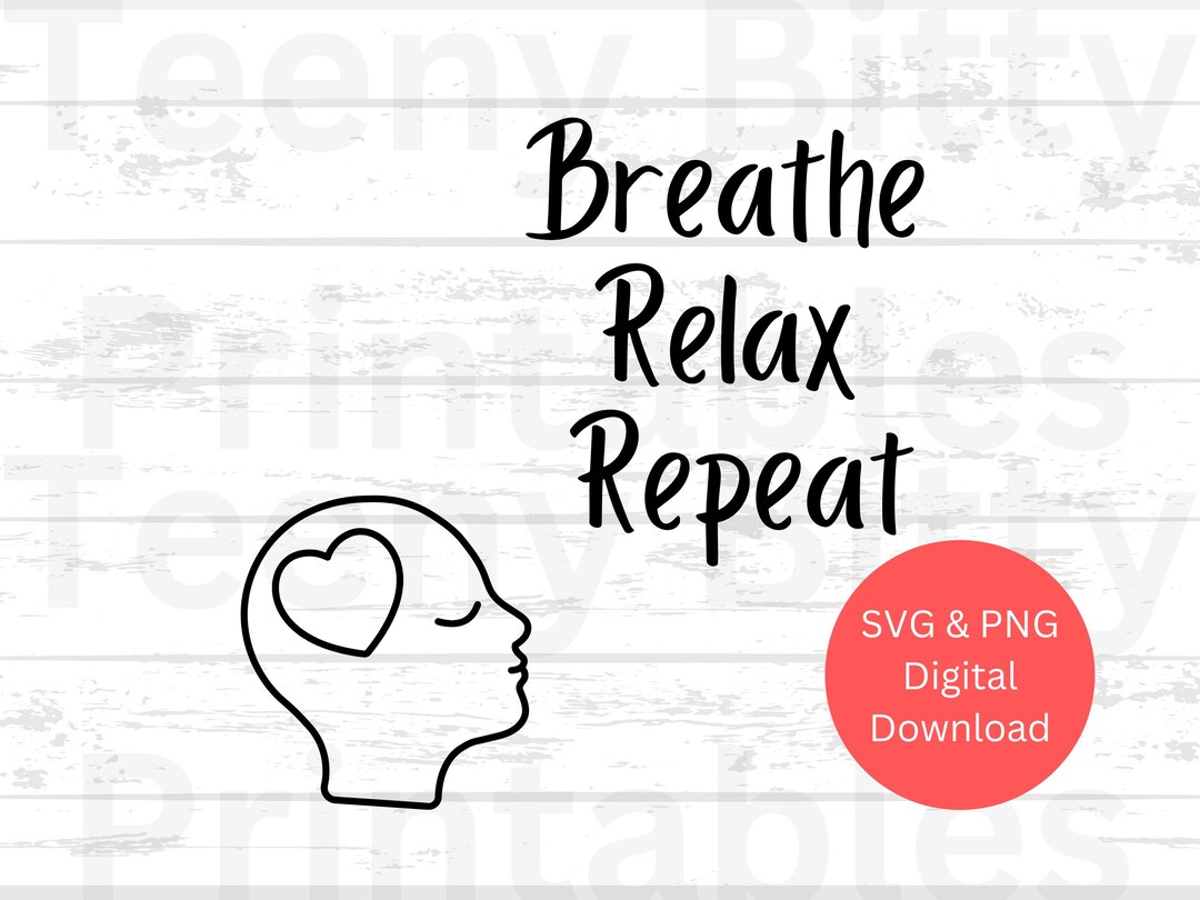 Mental Health Png, Mental Health Svg, Positivity Svg, Mindful Svg, Cut ...