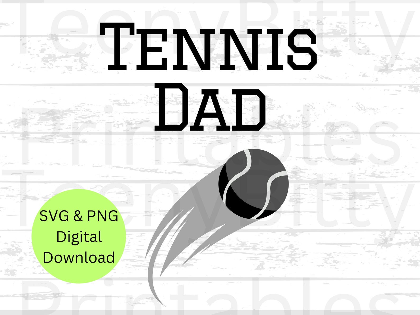 Tennis Dad SVG, Tennis Dad PNG, Instant Download, Cut Files for Cricut ...