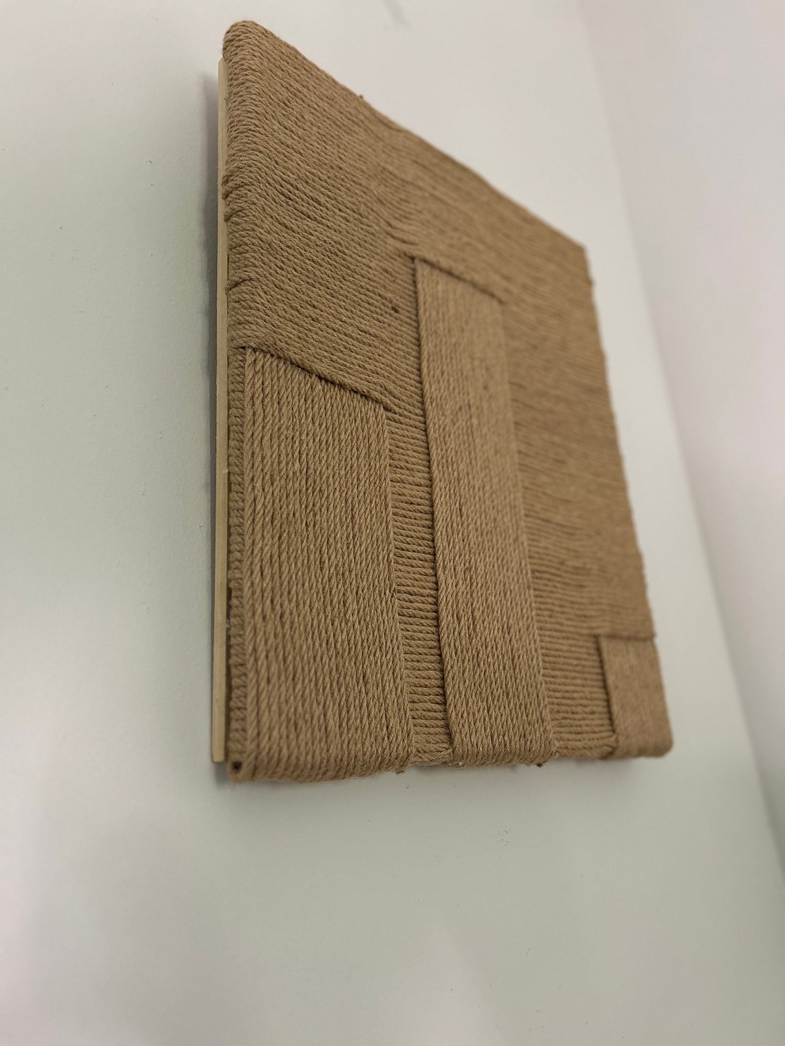 Canvas String Art, Geometric Rope Artwork, Minamilast Thread Artwork ...