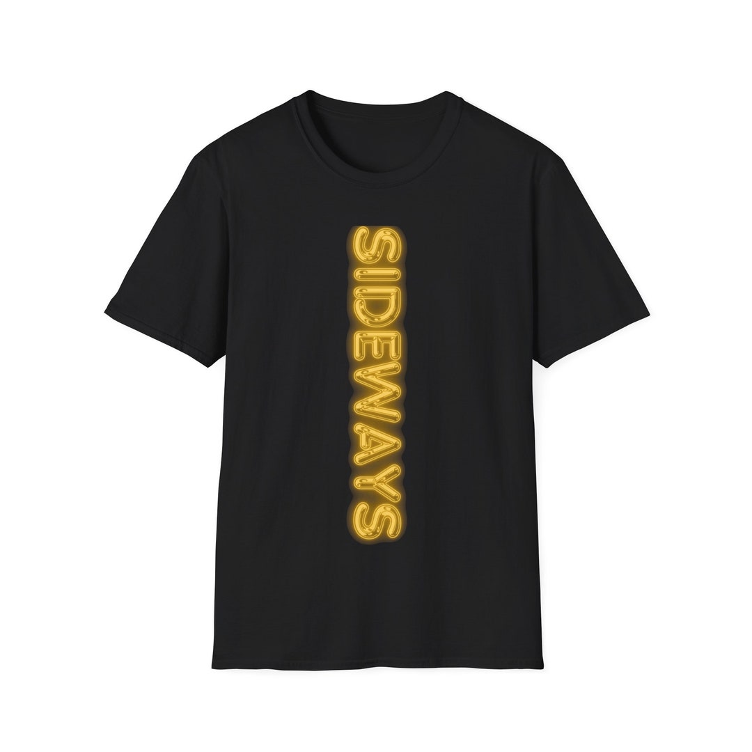 Sideways T-shirt - Etsy