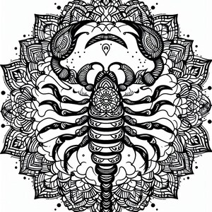Mandala Coloring Pages Insects Edition - Etsy
