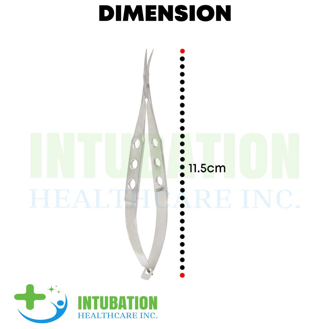 Westcott Tenotomy Scissors Small Blade Curved Surgical Eye Tools ...