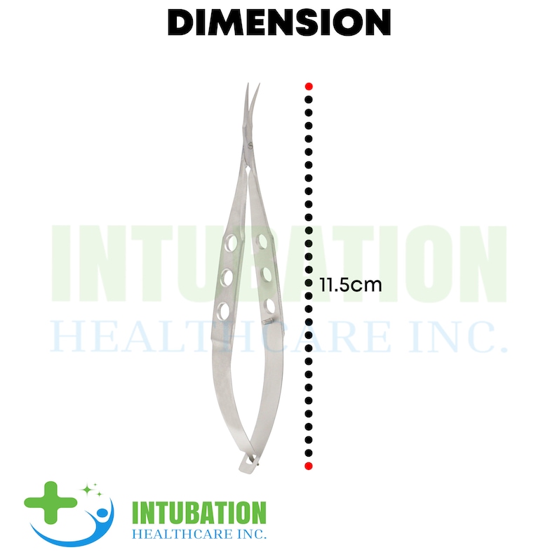 Westcott Tenotomy Scissors Small Blade Curved Surgical Eye Tools ...