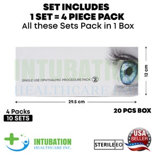 Lid Speculum Moorfeild Forceps Anesthesia Cannula Castroviejo Scissor ...