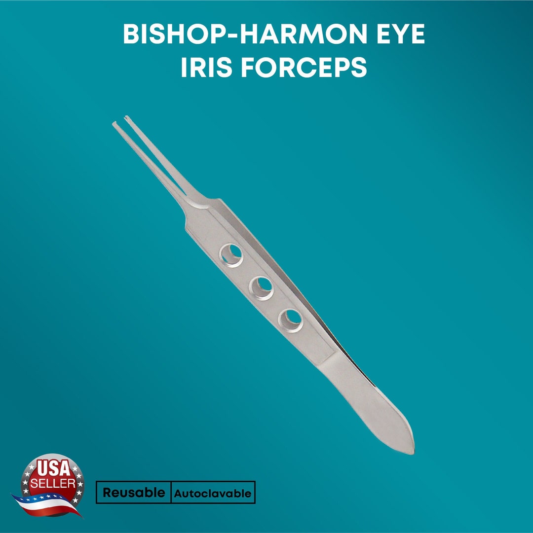 Bishop Harmon Tissue Forceps 1 X 2 Teeth 0.7mm Tip Surgical Eye ENT Instruments - Etsy