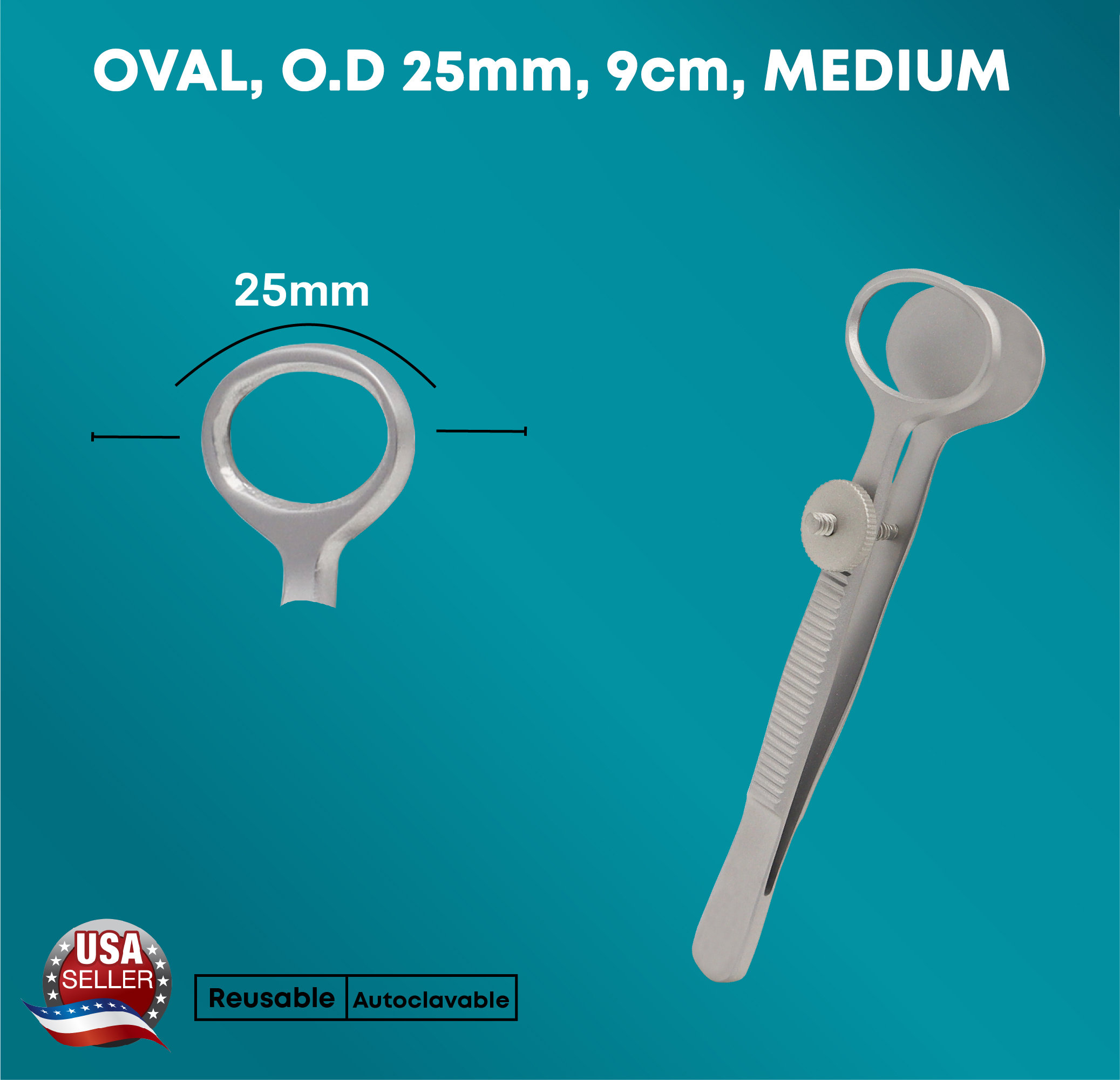 Desmarres Chalazion Forceps 25mm Outer Día Surgical Ophthalmic Eye ...