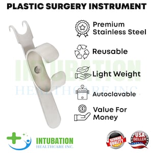 MARTINEZ KILNER Retractors Thumb Hook Retractor Face Lift With Swivel ...