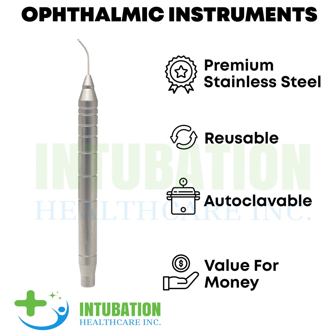 Irrigating Handpiece Conical 2x 0.5mm Irrigating Port 21g Aspirator Tip ...