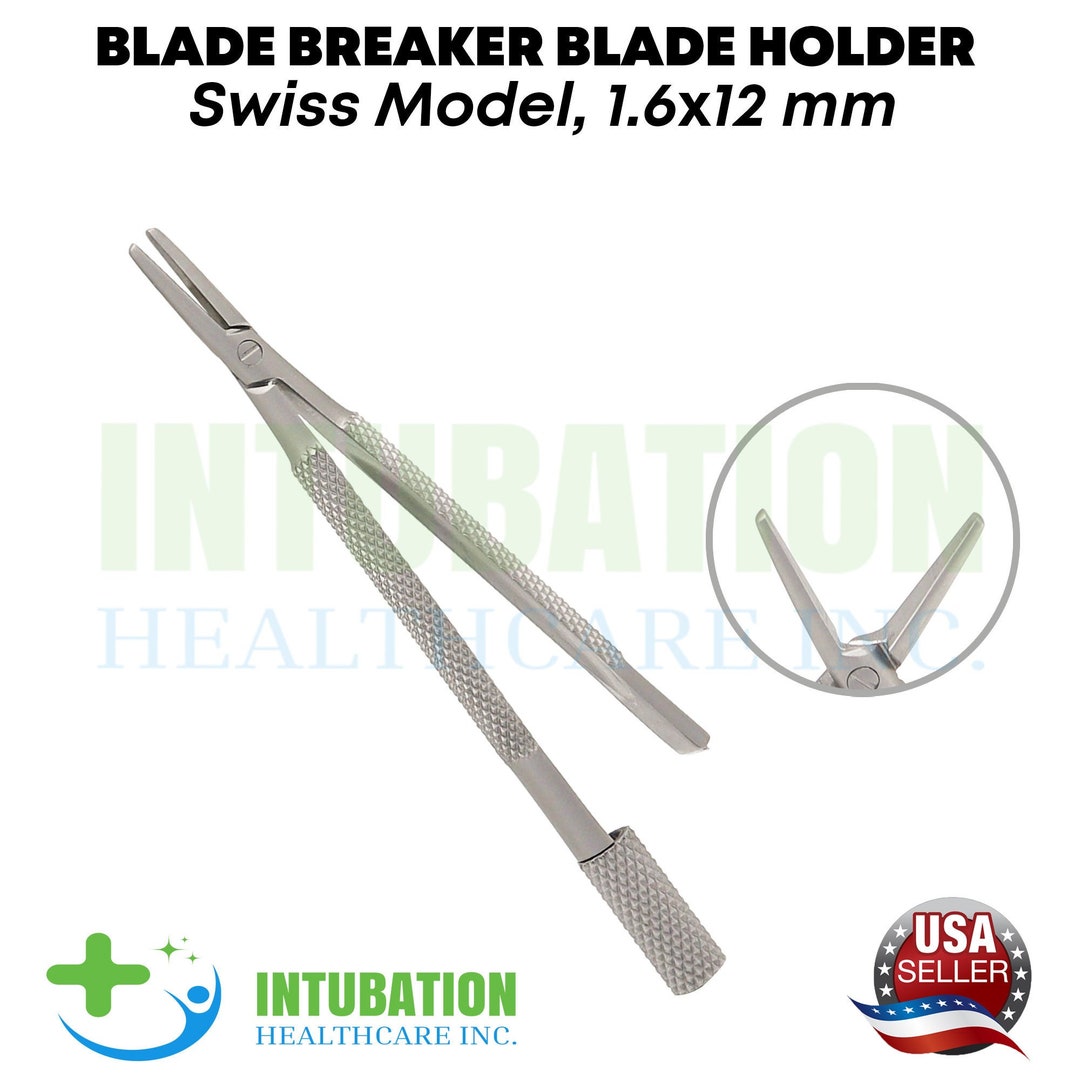 Blade Breaker and Holder Swiss Model 1.6 X 12mm Serrated Grip ...