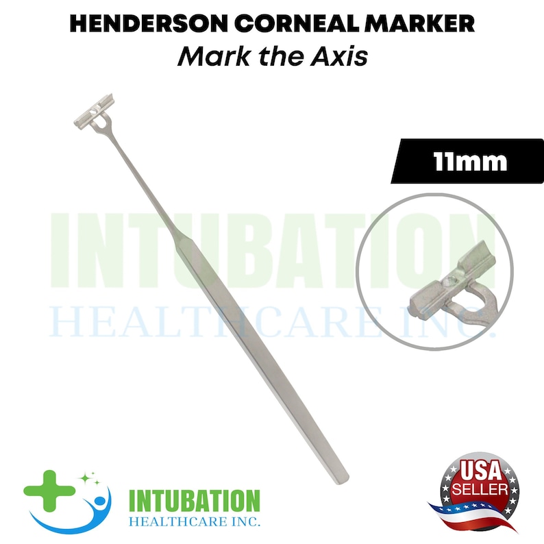 Henderson Corneal Marker 11 Mm Mark Axis Surgical Tools Ophthalmic Eye ...