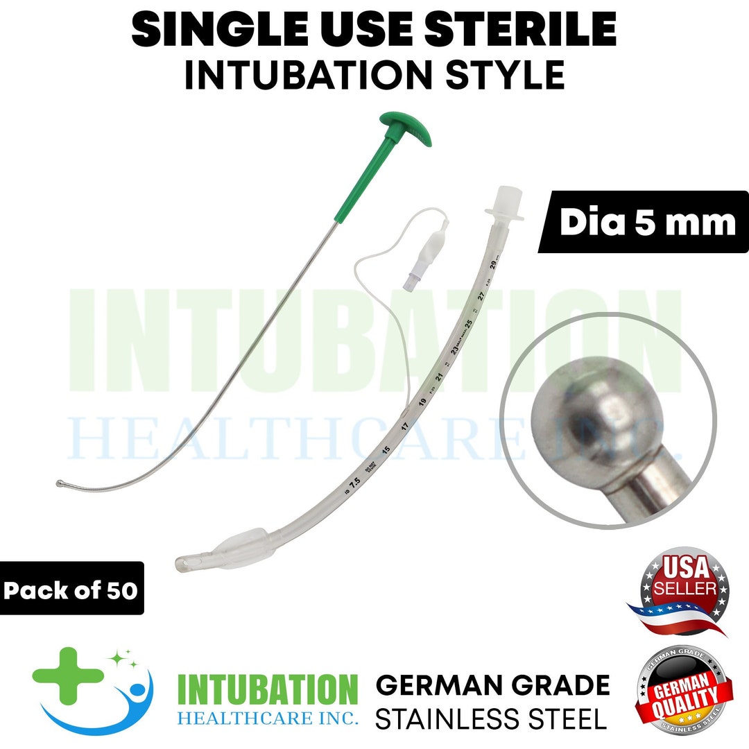Single Use Sterile Intubation Stylet Rigid Stylets Anesthesia ...