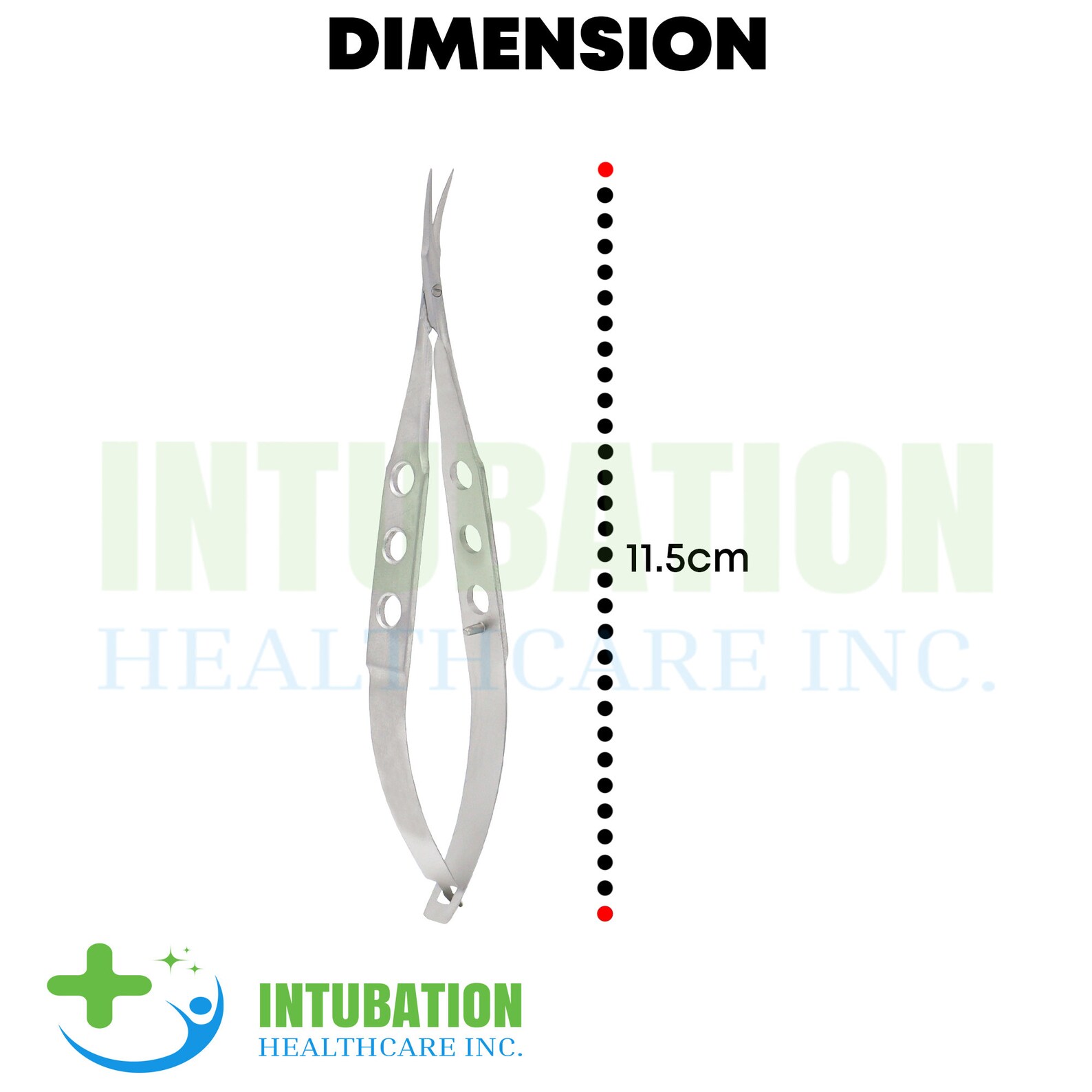 Westcott Tenotomy Scissors Pointed Curved Surgical Eye Tools Ophthalmic ...