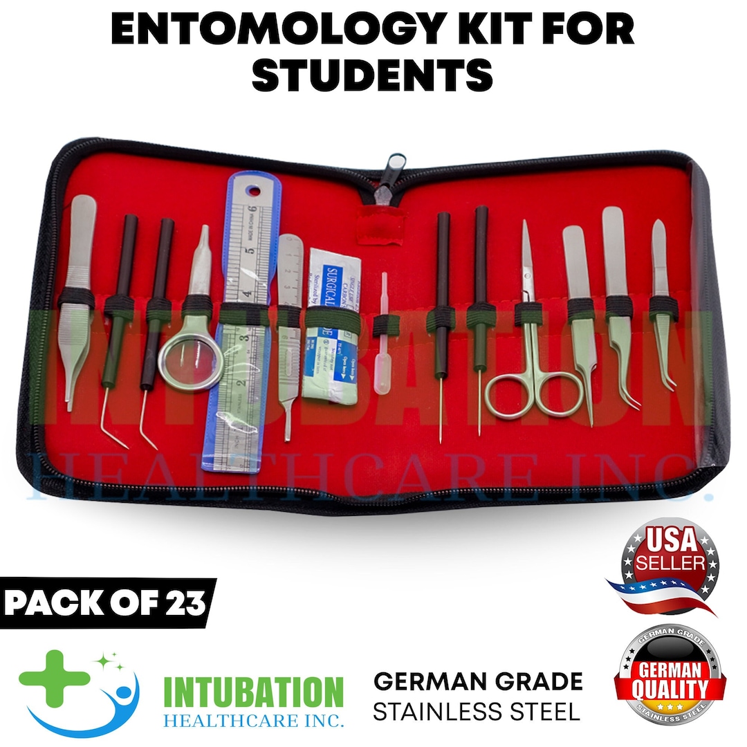 Entomology Dissecting Kit Dissection Anatomy Medical Veterinary Student ...