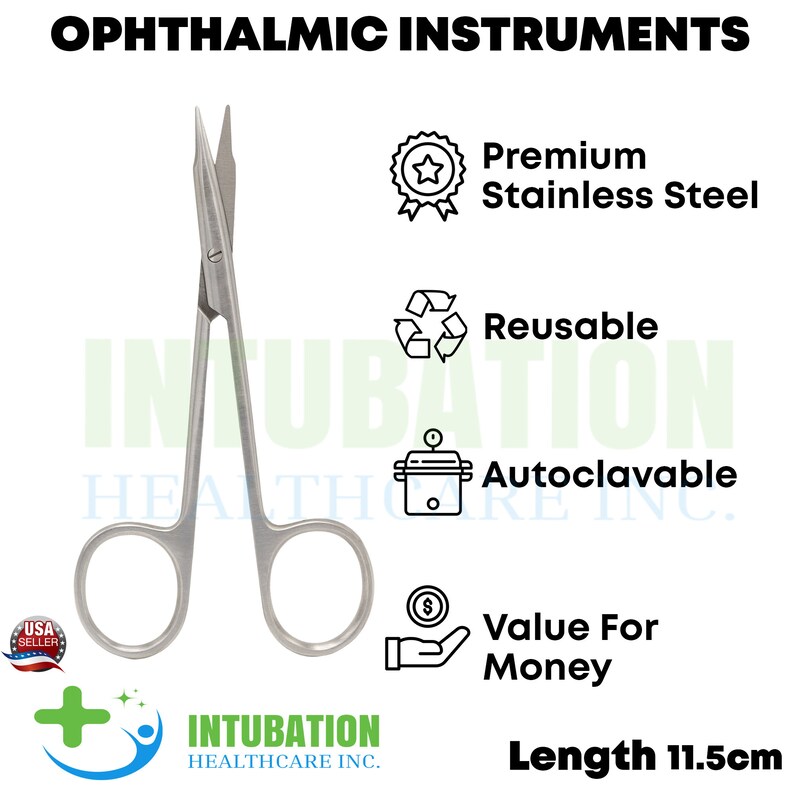 Stevens Tenotomy Micro Surgery Scissors Straight Blunt Blade Long Model ...