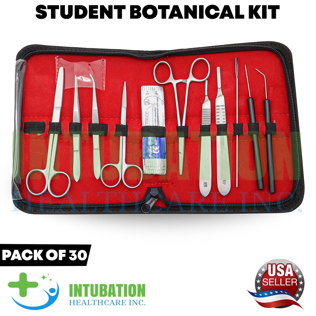 30 Pcs Advanced Dissection Kit Anatomy Medical Biology Lab Kit ...