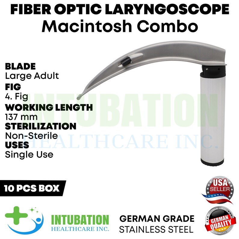 Fix Macintosh Combo Blades With Handle Fig.4 Large Adult Size Blade ...