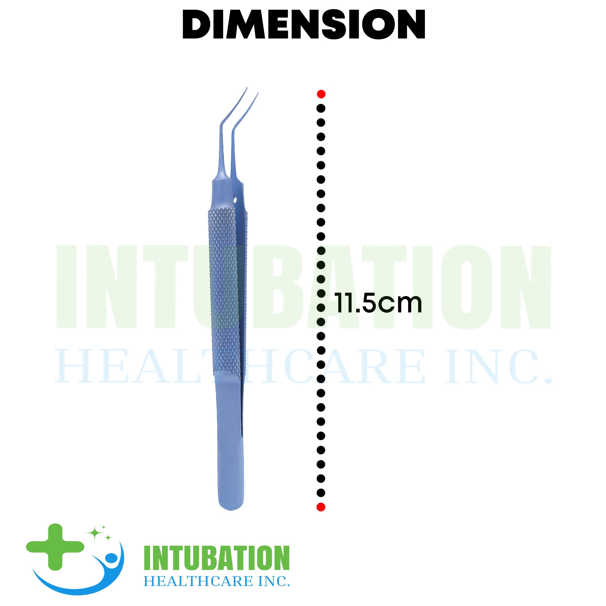Utrata Capsulorhexis Forceps Angled & Curved Micro Tweezers Ophthalmic Eye Instruments Surgical ...