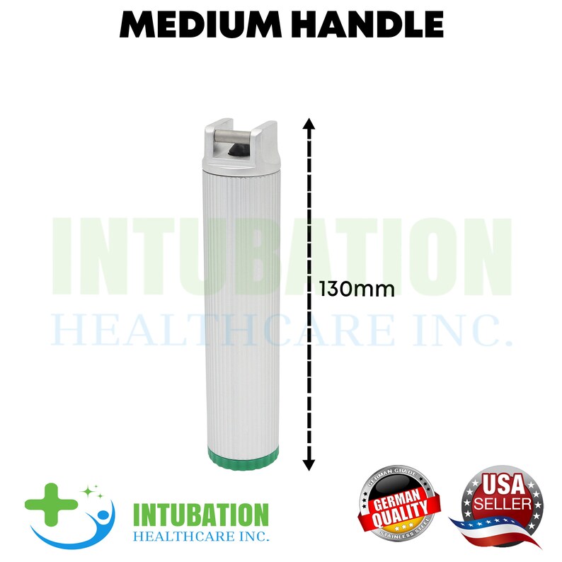 Fiber Optic Medium Laryngoscope Handle Set of 20 Disposable EMT Tools ...