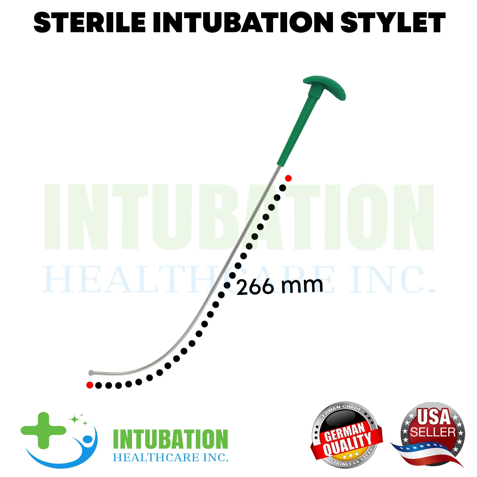 Single Use Sterile Intubation Stylet Rigid Stylets Anesthesia ...