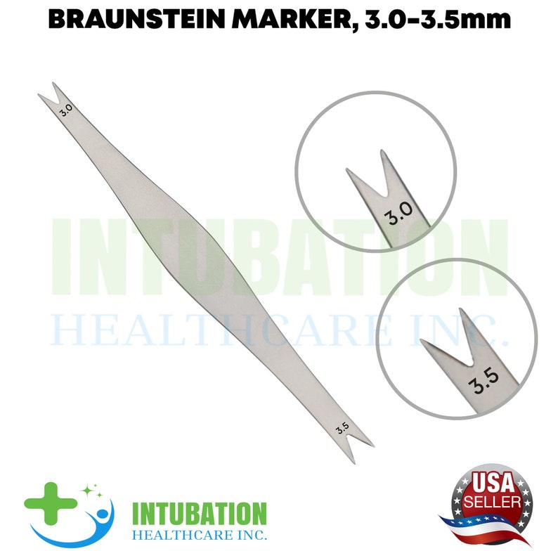 Braunstein Fixed Caliper Marker 3.0 – 3.5 Surgical Eye Ophthalmic ...