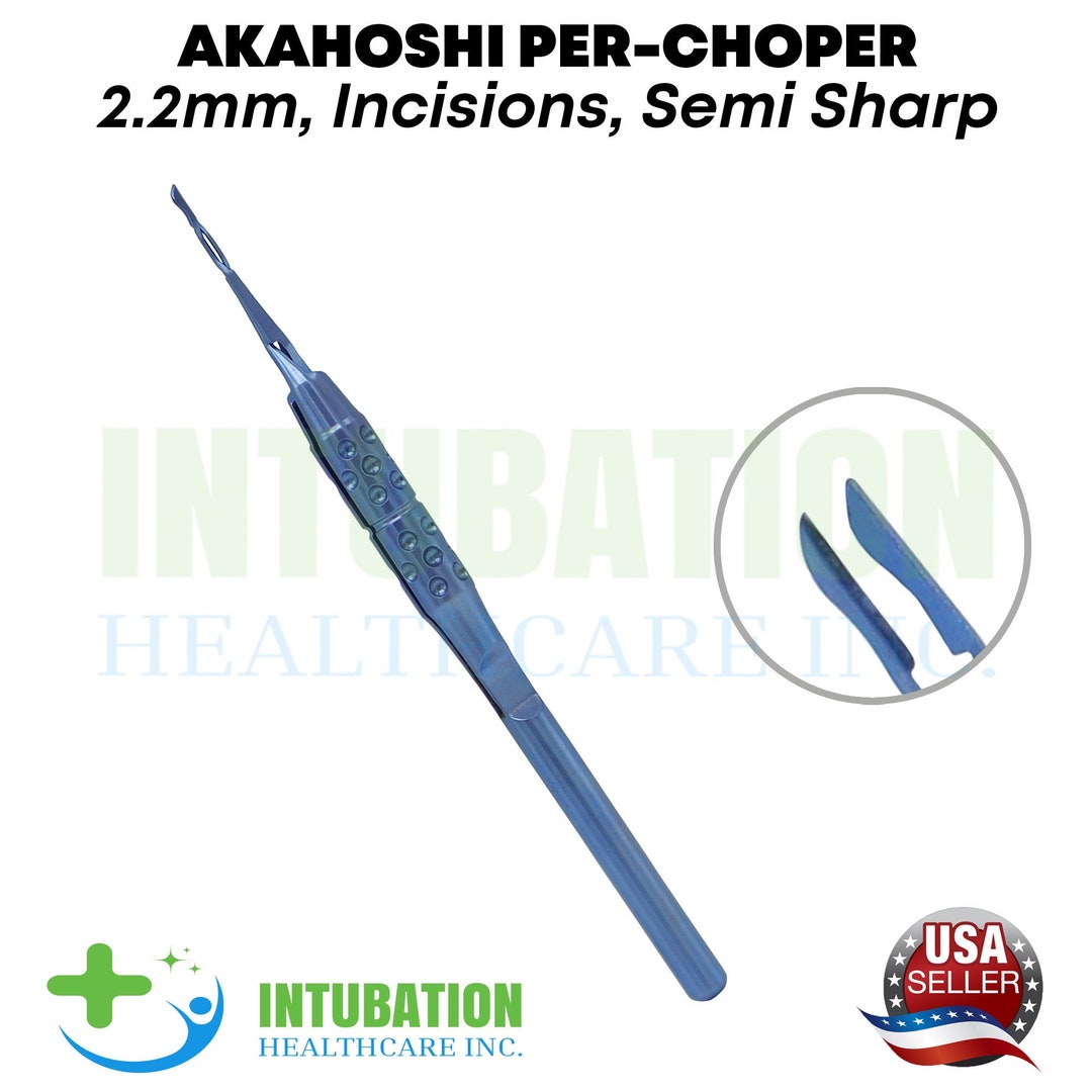 Akahoshi Phaco Prechopper Straight 2.2mm Titanium Ophthalmic Surgical ...