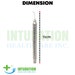 Irrigating Handpiece Conical 2x 0.5mm Irrigating Port 21g Aspirator Tip ...