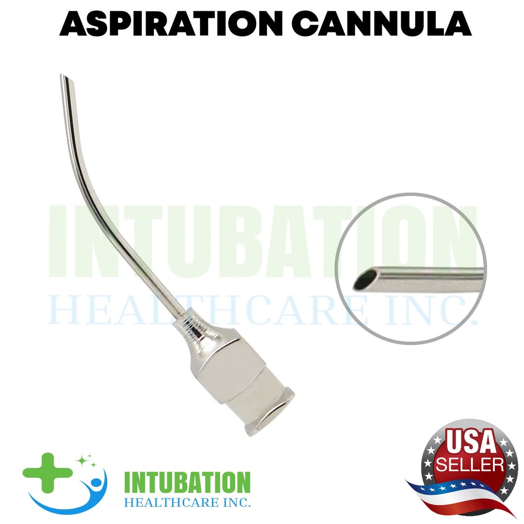 Aspiration Cannula 1.1mm Surgical Ophthalmic Eye Instruments Surgery ...