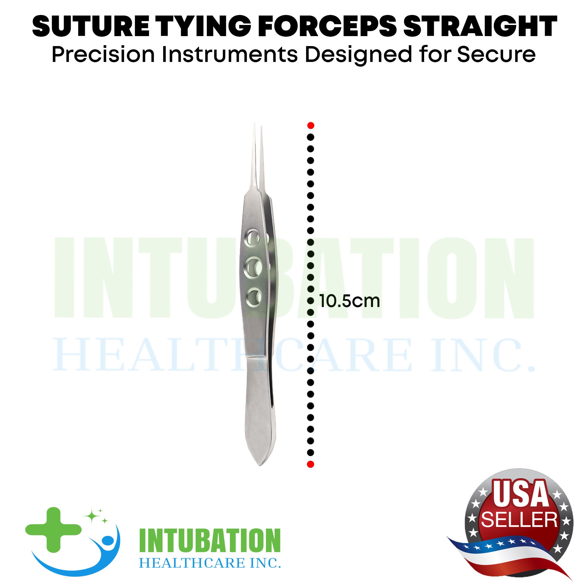 Single Use Suture Tying Forceps & Vannas Scissors Curved Suture Removal ...