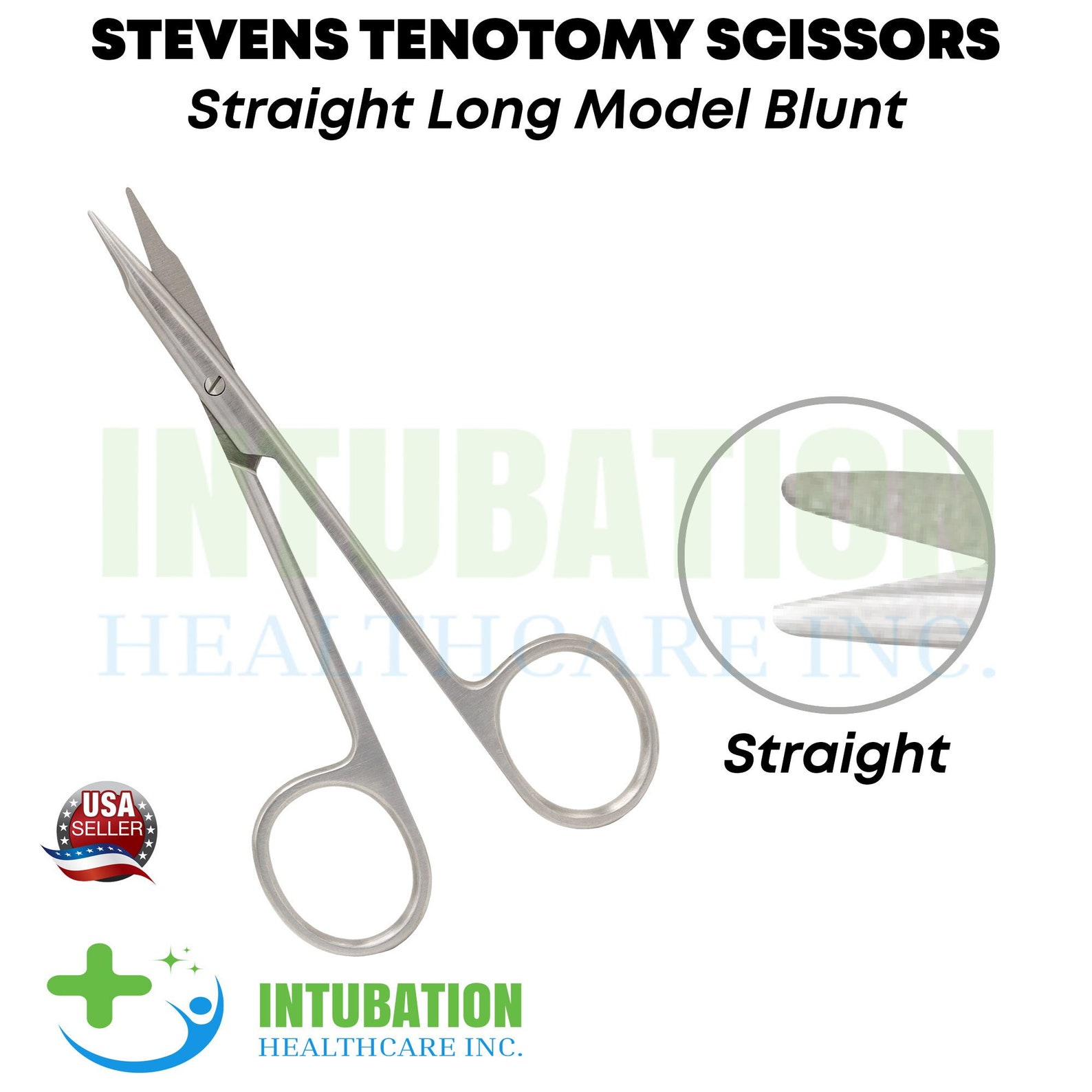 Stevens Tenotomy Micro Surgery Scissors Straight Blunt Blade Long Model ...