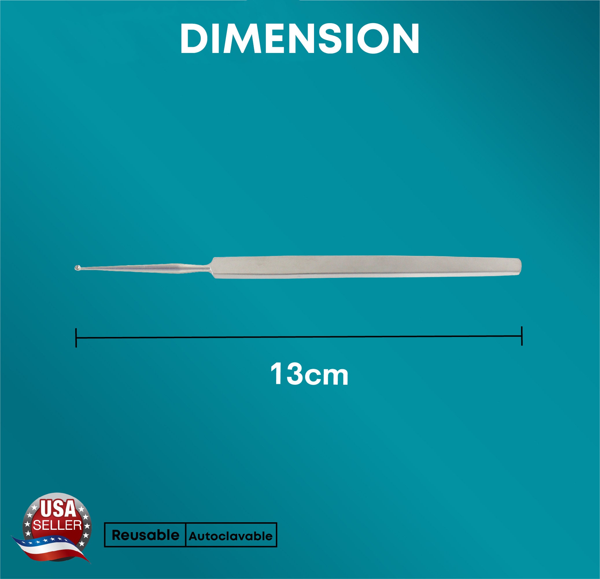 Herba Chalazion Curette 1.5mm Fig. 1 Premium Stainless Steel Surgical ...