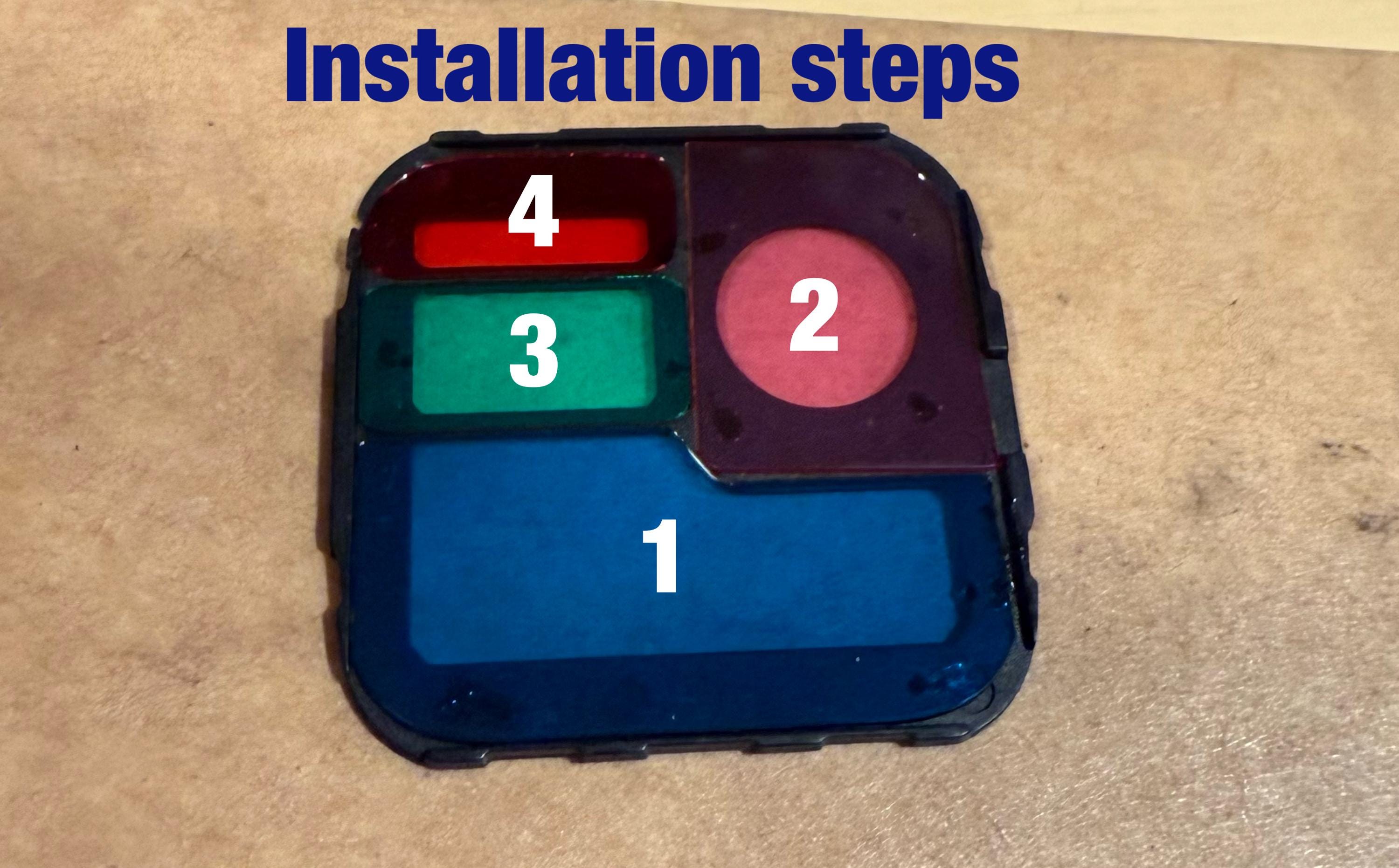 Casio AE1200 Series (casino Royale) Precise Laser Cut COLOR FILM SET ...