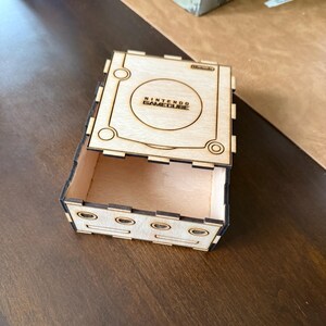 Gamecube Themed Coaster/miscelaneous Box - Laser Lightburn File - Etsy