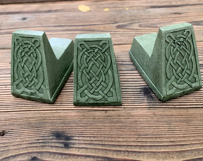 Ceramic Pot Feet Set of 4, Handmade Ceramic "birdfoot" Pot Risers, Blue ...