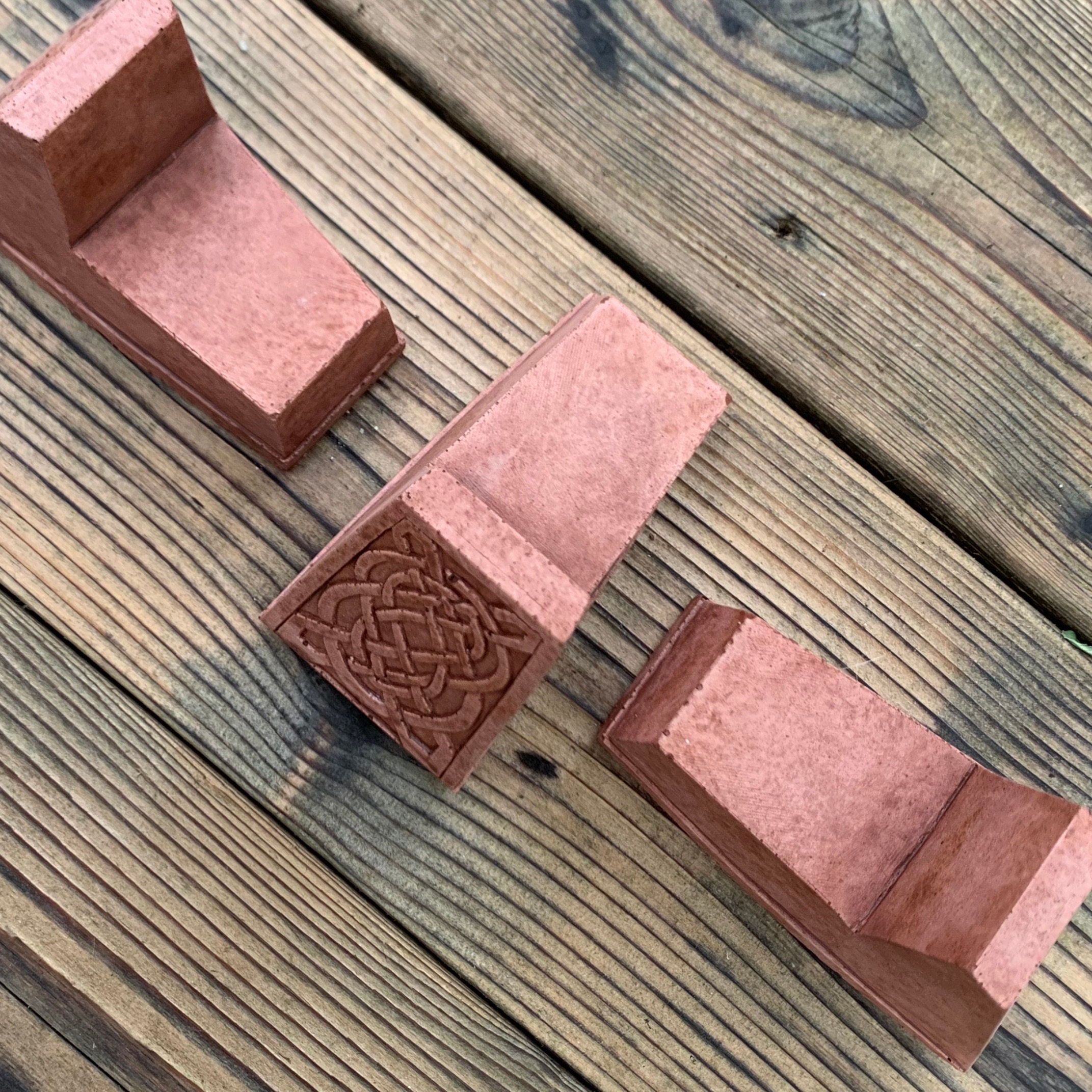 Celtic Knot Pot Feet (terracotta) Pot Risers - Etsy