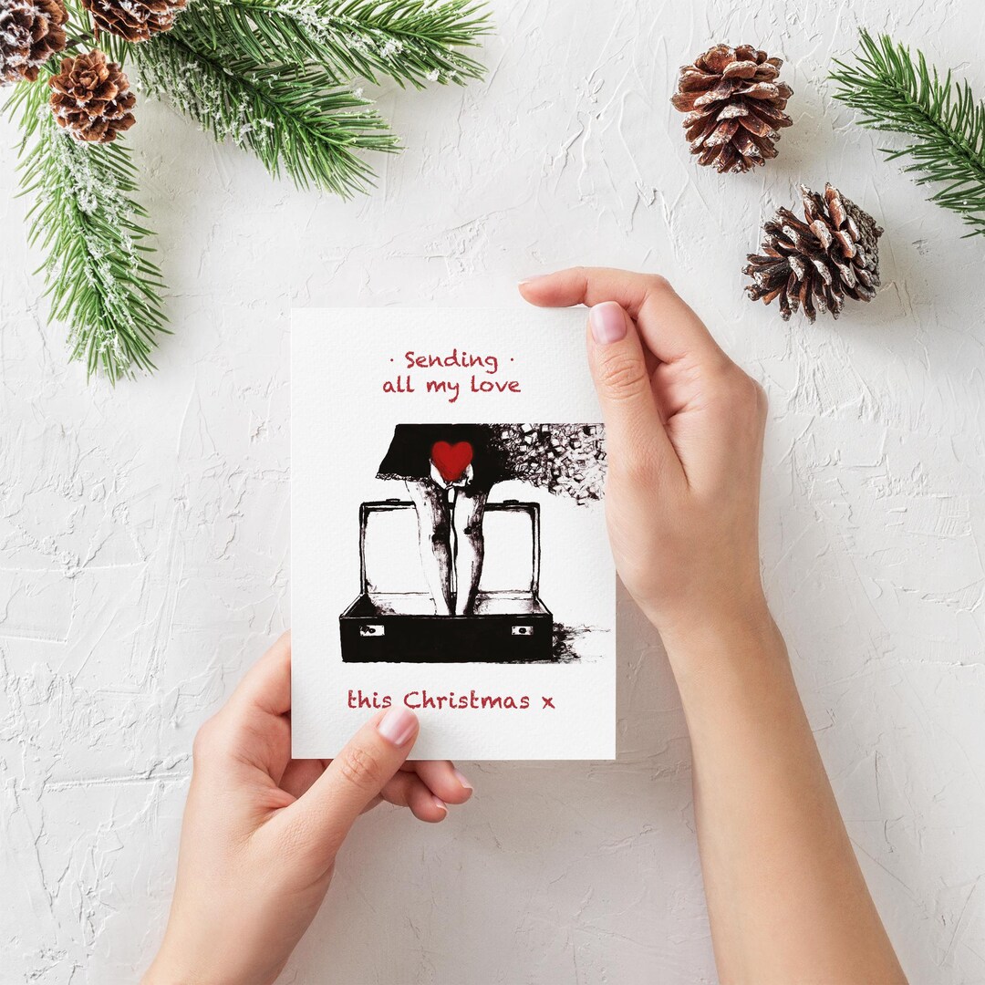 Sending All My Love This Christmas - Romantic Christmas Card Love ...