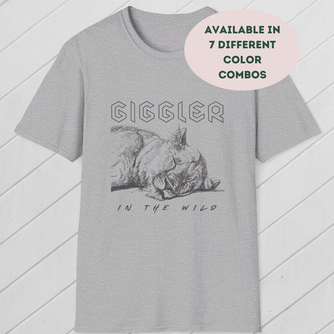 Giggly Squad Fan Shirt Giggler in the Wild Shirt Gift for Giggler ...