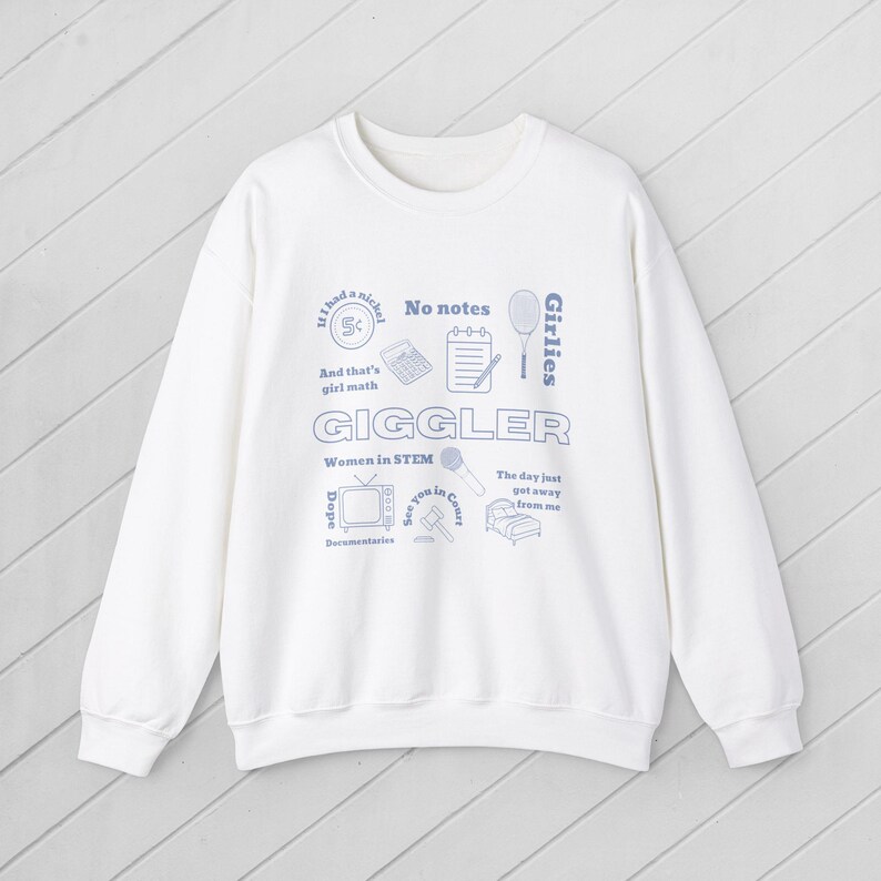 Giggly Squad Fan Sweatshirt Giggler Sweatshirt Gift for Giggler Hannah ...