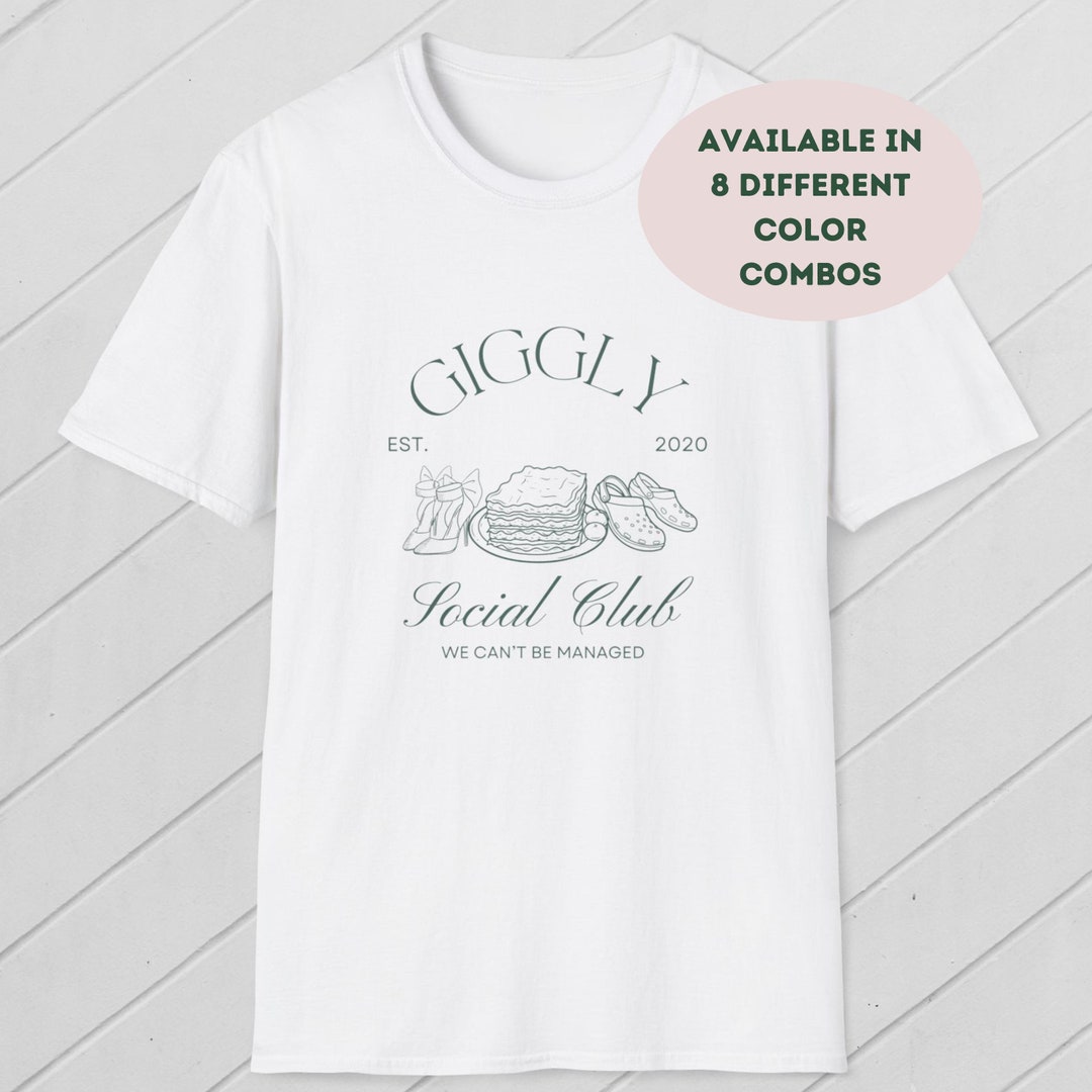 Giggly Squad Fan Shirt Giggly Social Club Shirt Hannah Berner Paige ...