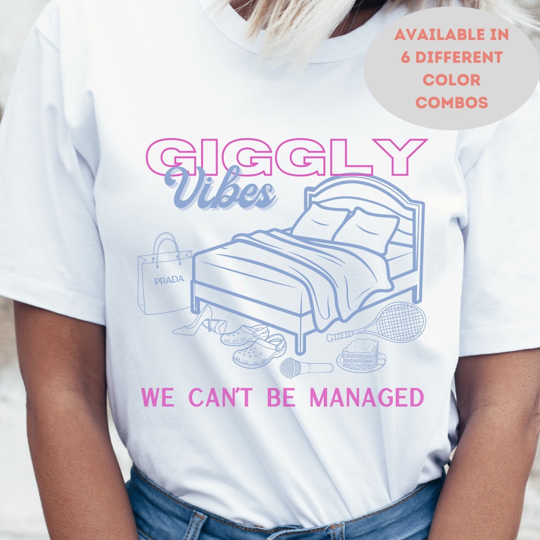 Giggly Squad Fan Shirt Giggler T Shirt Hannah Berner and Paige Desorbo ...