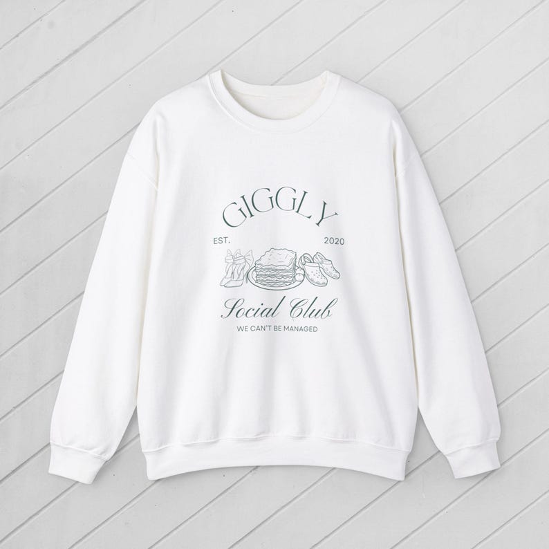 Giggly Squad Fan Sweatshirt Giggly Social Club Sweatshirt Gift for ...