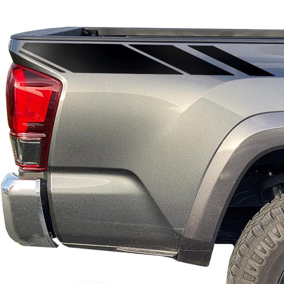 TRD 4X4 Sport Stripes: Toyota Tacoma Tundra Bedside Decal (2pc) - Etsy
