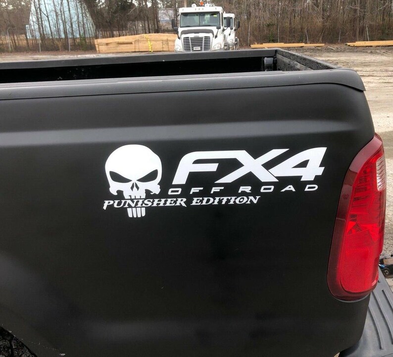 FX4 off Road Decals Truck Fit Ford F150 Offroad Decal Sticker Skull ...