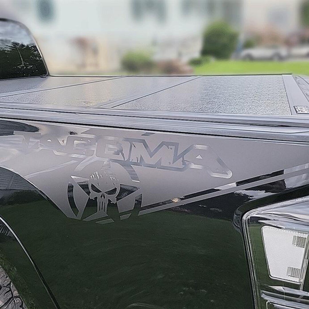Tacoma Skull Decals: Toyota TRD SR5 Truck Bedside Vinyl Graphics - Etsy