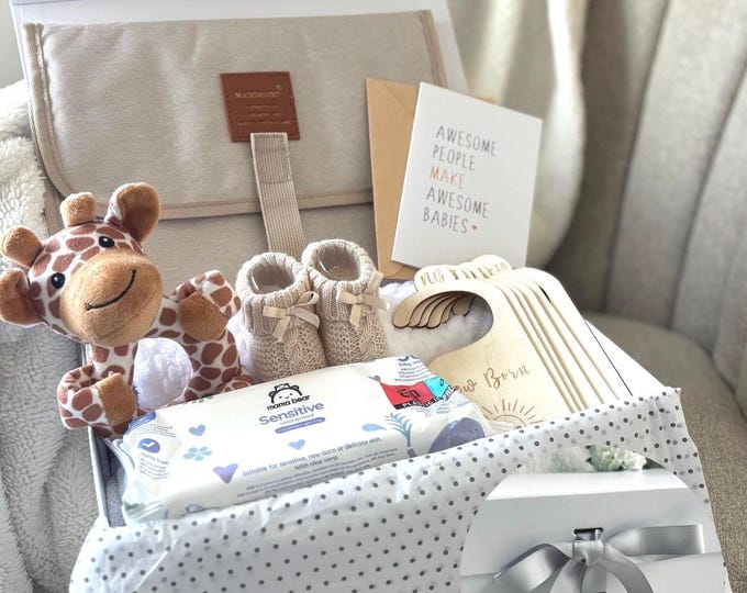 Baby Hamper. Baby Gift Box. Baby Shower Gift. New Baby Gifting. Baby ...