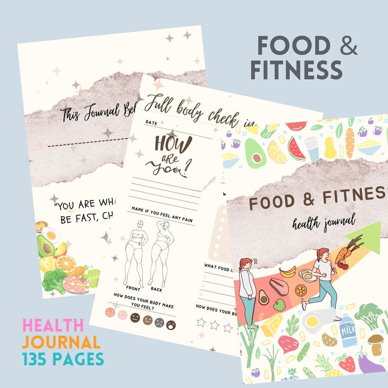 Weight Loss Tracker Journal Printable Digital Weight Loss Chart Wkly ...