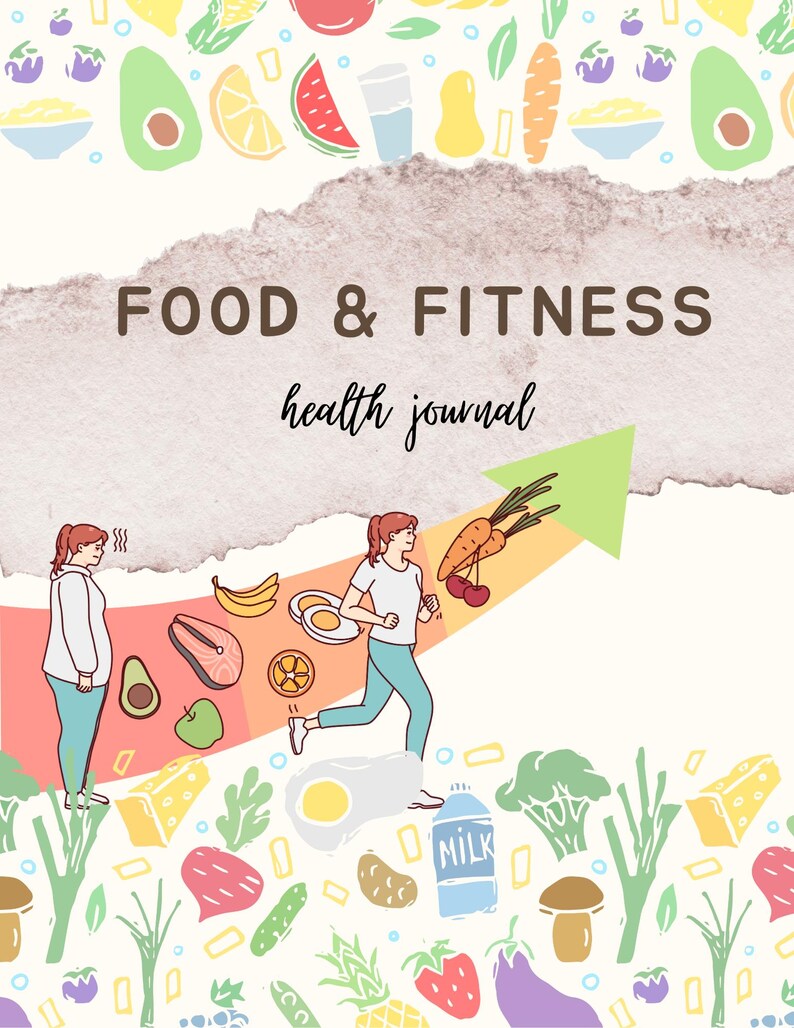 Weight Loss Tracker Journal Printable Digital Weight Loss Chart Wkly ...