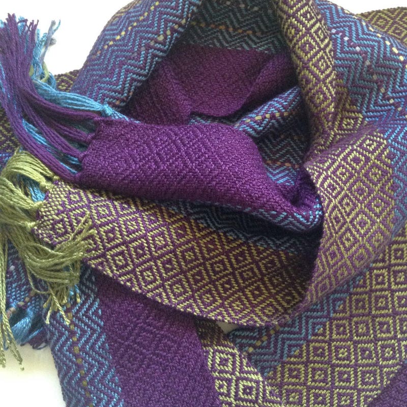 Plum Scarf - Etsy